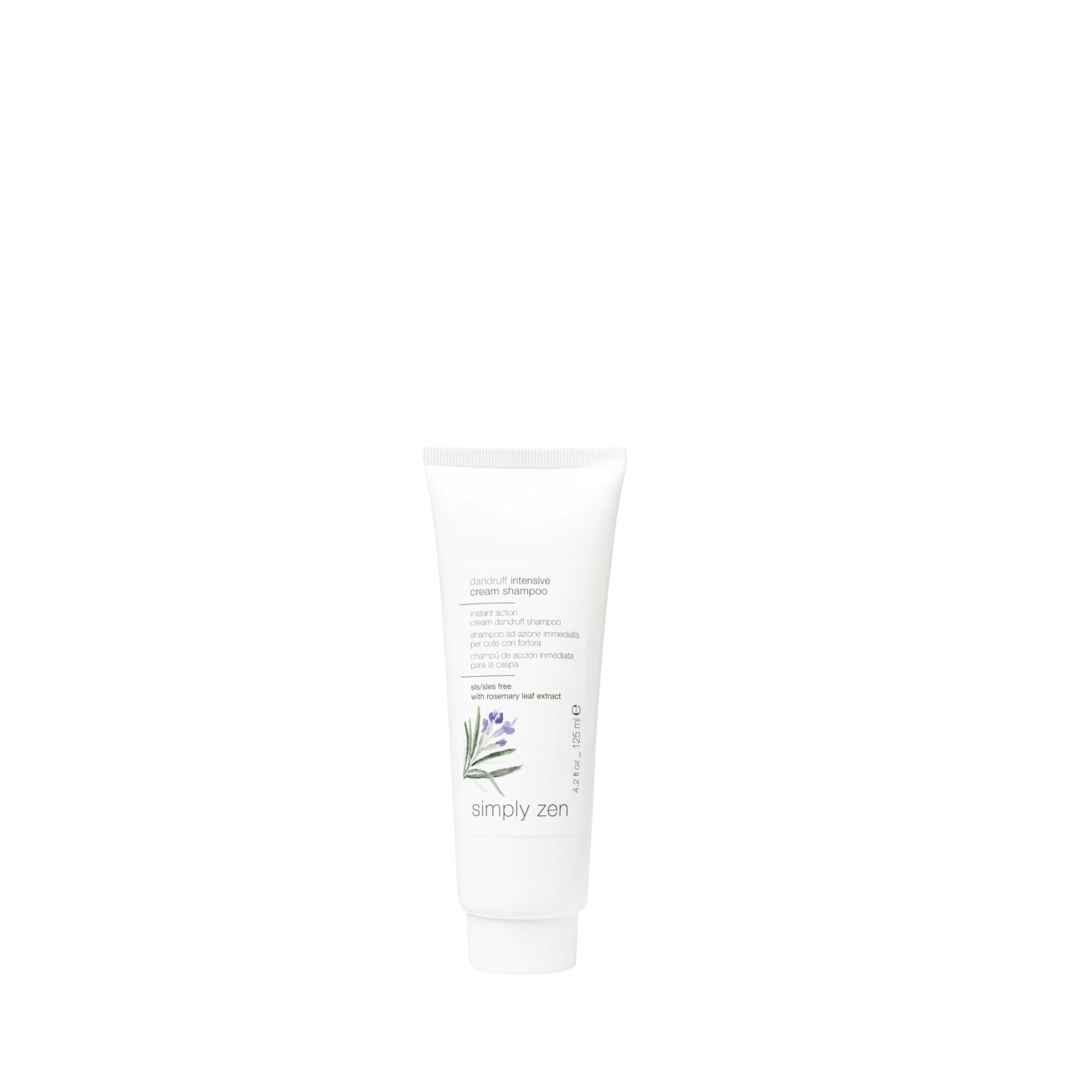 dandruff intensive cream shampoo - z-one concept